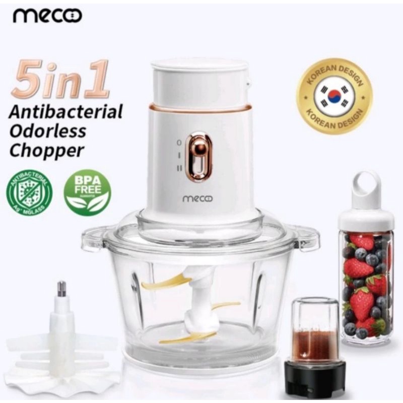 Jual Mecco Most Aesthetic 5In1 Antibacterial Odorless Chopper 250 Low ...