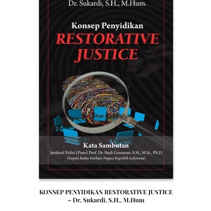 Jual KONSEP PENYIDIKAN RESTORATIVE JUSTICE | Shopee Indonesia