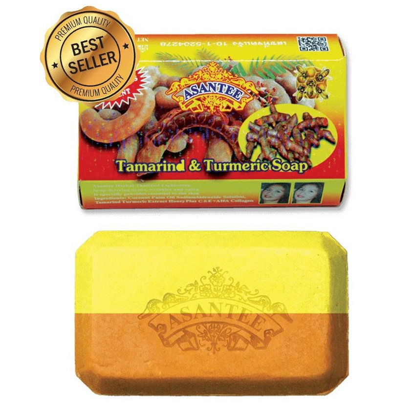 Jual Sabun Asantee Thailand Original 125gr Tamarind Tumeric | Shopee ...