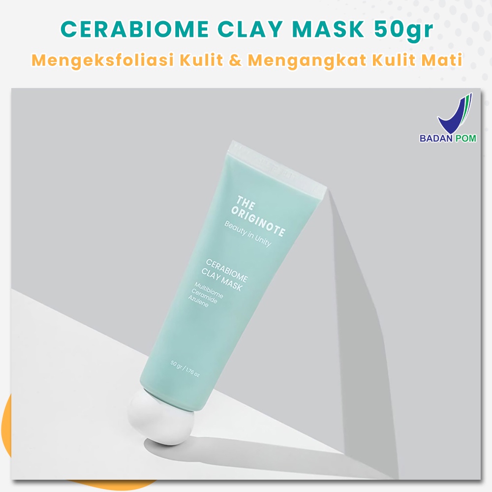 Jual The Originote Cerabiome Clay Mask 50gr Original 100% BPOM Masker ...