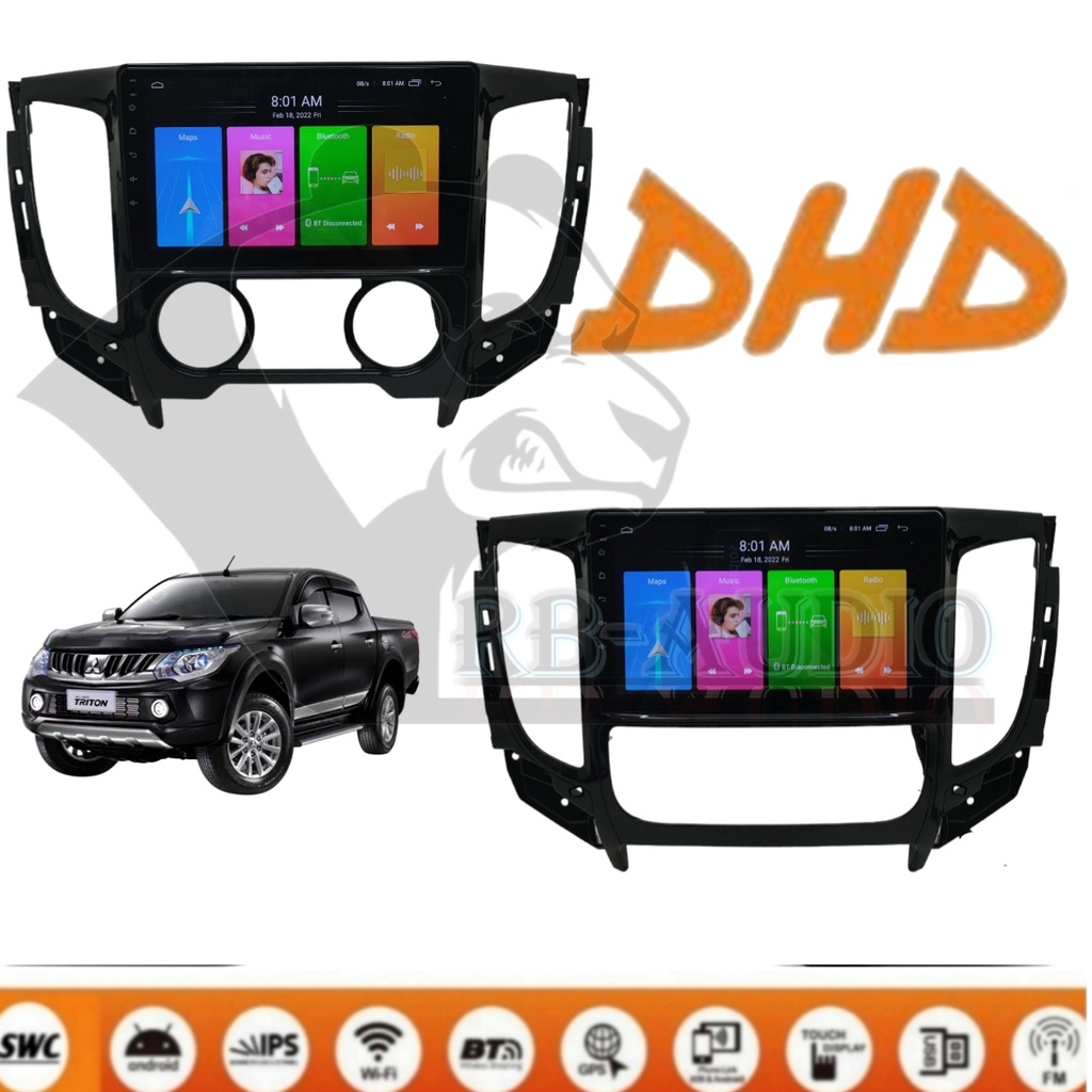 Jual Head Unit Android DHD For Strada Triton 2015 - 2019 9 inch Pnp ...