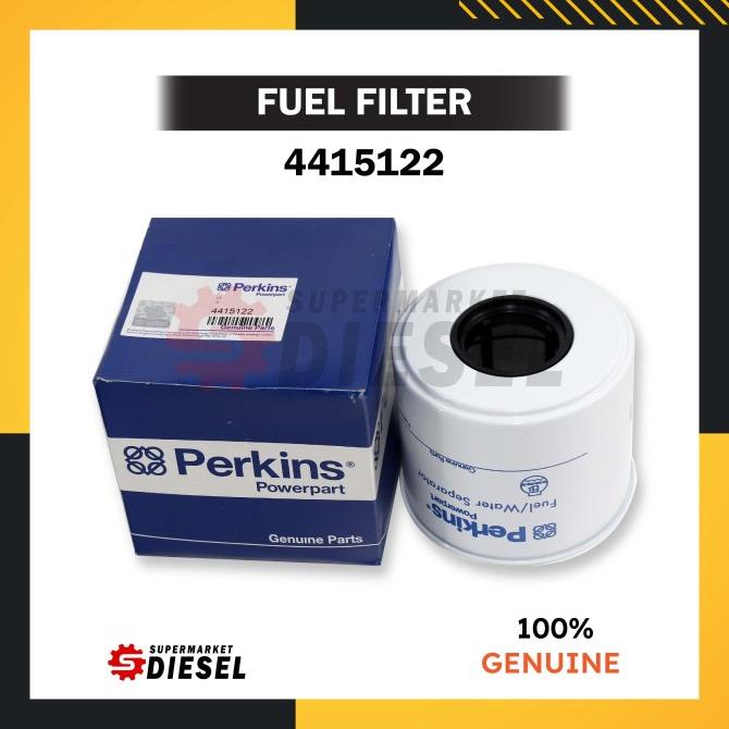 Jual PERKINS 4415122 FUEL FILTER / 100% GENUINE PERKINS / 26550005 ...