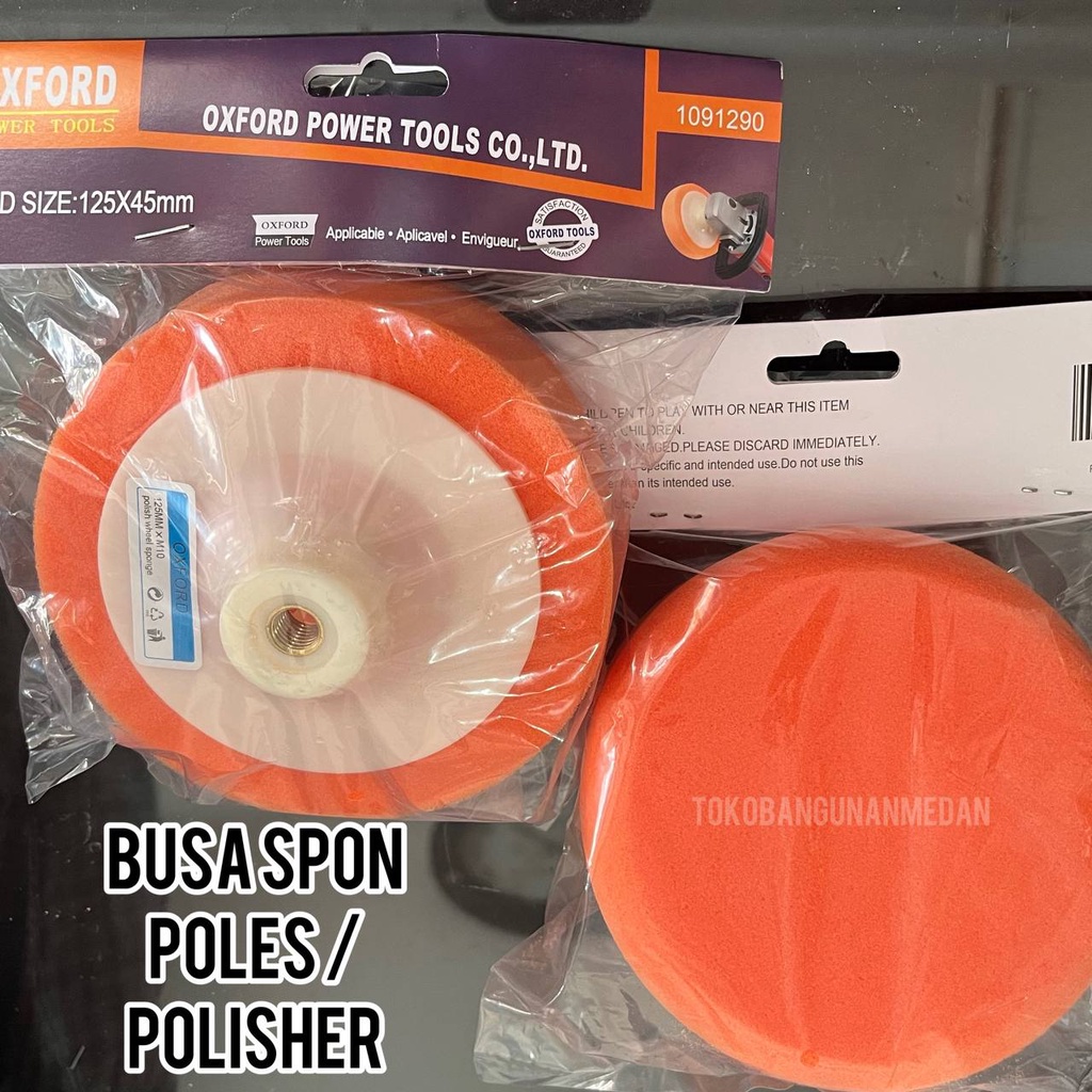 Jual BUSA POLES / POLISHER OXFORD 5 INCH - BUSA TAPAK RABIN GERINDA ...