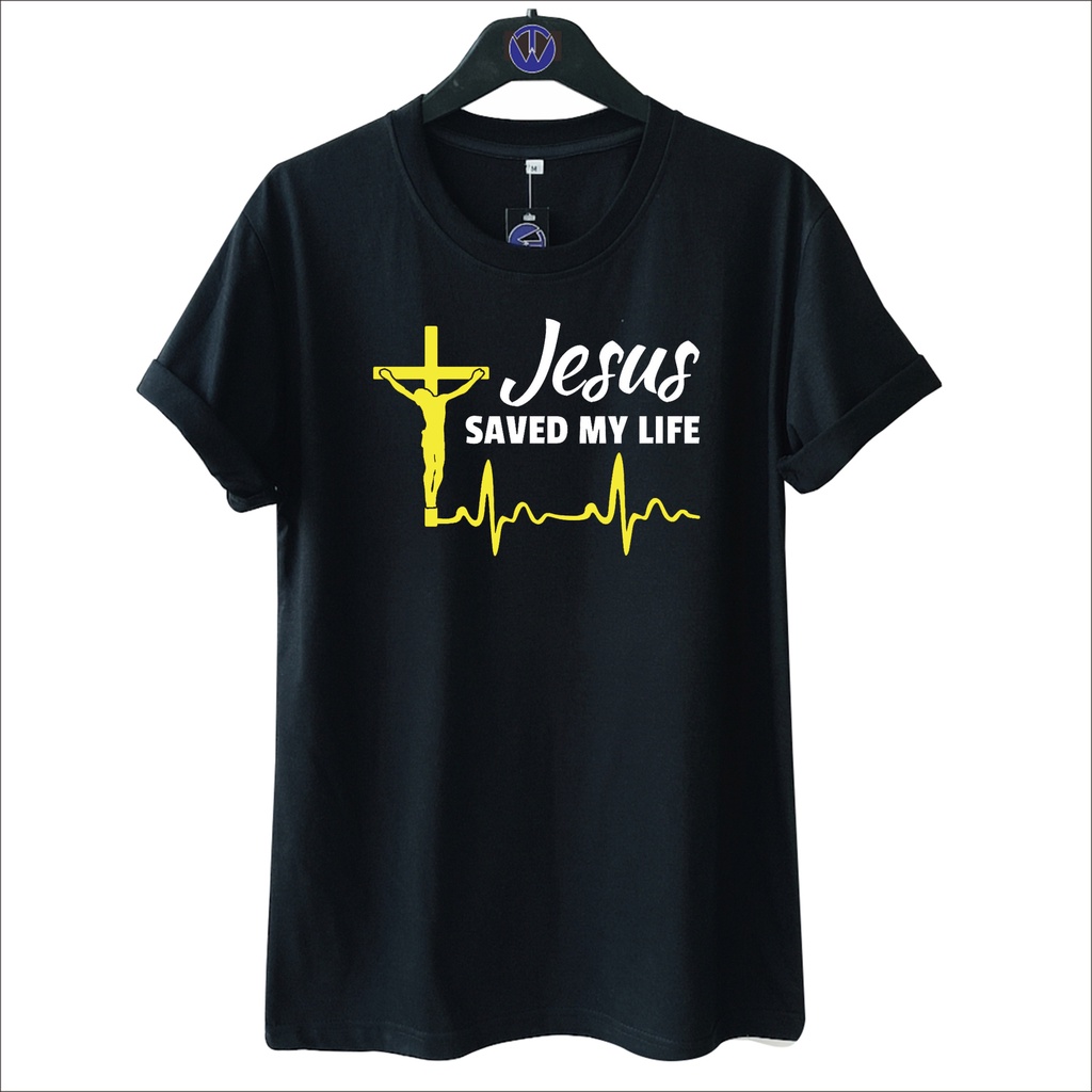 Jual KAOS ROHANI JESUS SAVE MY LIFE A / KAOS KELUARGA ROHANI / KAOS ...