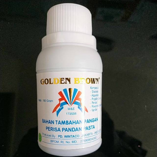 Jual Golden Brown Perisa Pandan Pasta Rasa Pandan 100 gram | Shopee ...