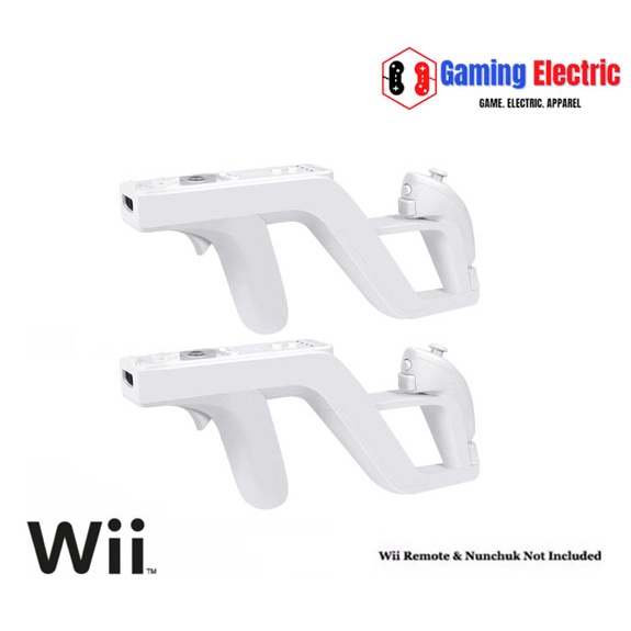 Jual Zapper Nintendo Wii Shooting Pistol Wii Remote Nunchuck Controller ...