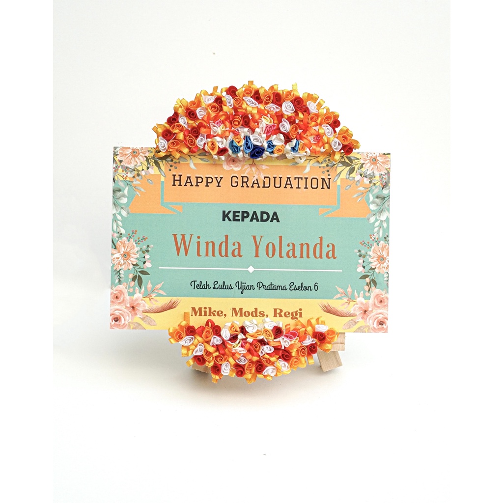 Jual Papan Bunga Mini Custom / Papan Congratulations / Hadiah Kado ...