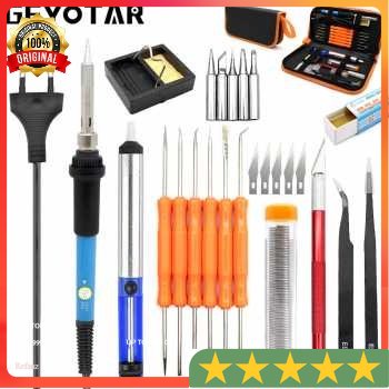 Jual Alat Set Paket Solder Soldering Listrik Lengkap 60 Watt 220V ...