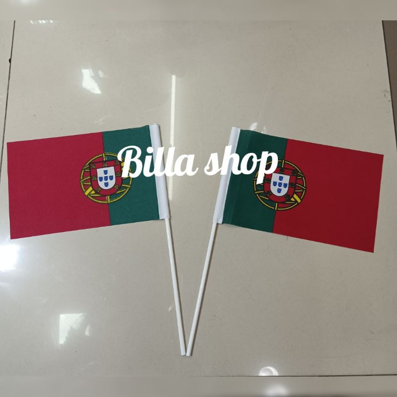 Jual Bendera Tangan Bendera Stik Portugal | Shopee Indonesia
