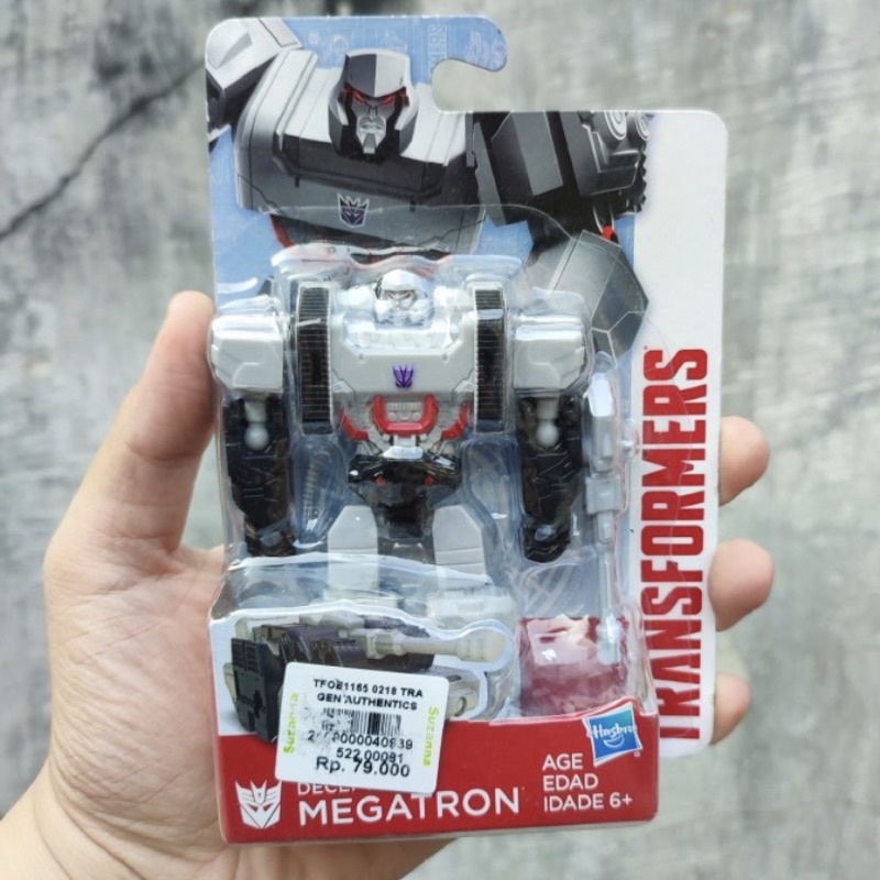 Jual Action Figure 4,5’ Transformers 6 Steps Decepticon Megatron Hasbro ...