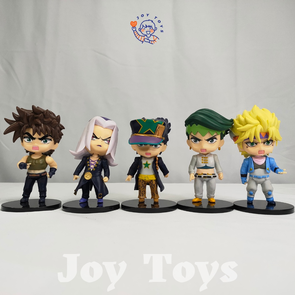 Jual JOJO'S BIZARRE ADVENTURE CHIBI 5 PCS FIGURINE HIGH QUALITY ACTION ...