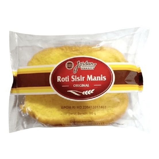 Jual Per 5 Pack Jordan Bakery Roti Sisir Manis Jordan | Shopee Indonesia