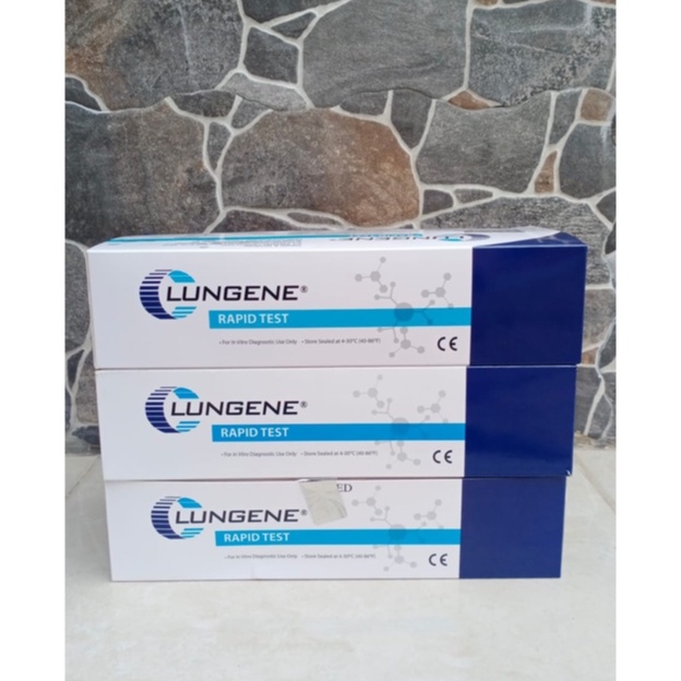 Jual Alat Swab Antigen Rapid Test Per Box Clungene Rapid Test 1 Box Isi ...