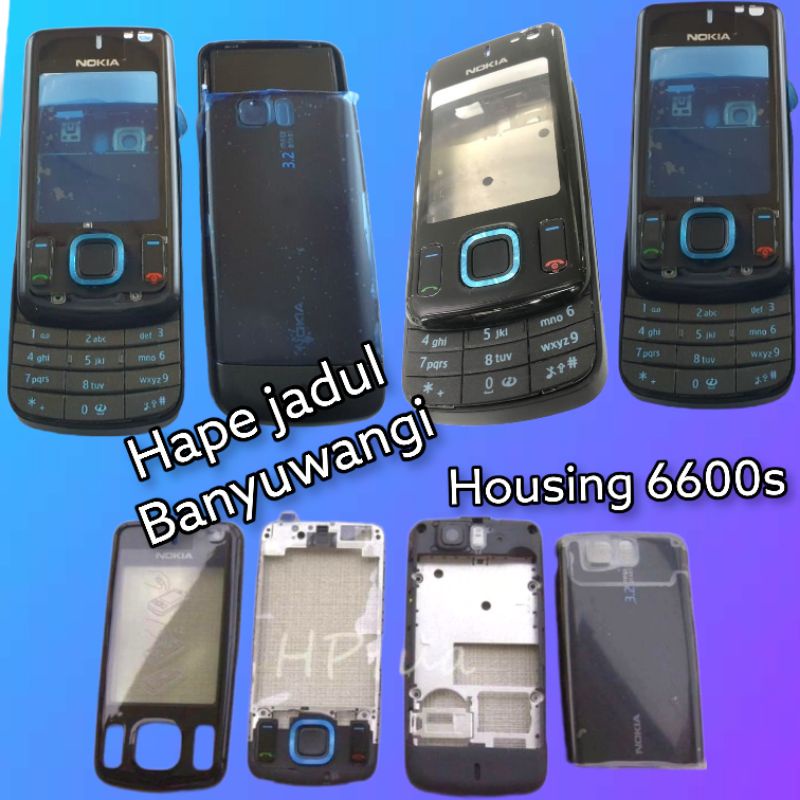 Jual casing kesing housing fullset Nokia 6600s 6600 slide | Shopee Indonesia