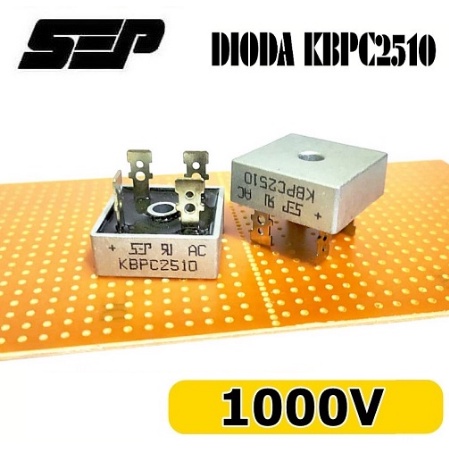Jual Dioda Diode Bridge kiprok KBPC2510 KB PC2510 KBPC 2510 25A 1000V ...