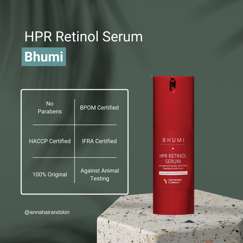 Jual Bhumi - HPR Retinol Serum 30ml | Shopee Indonesia