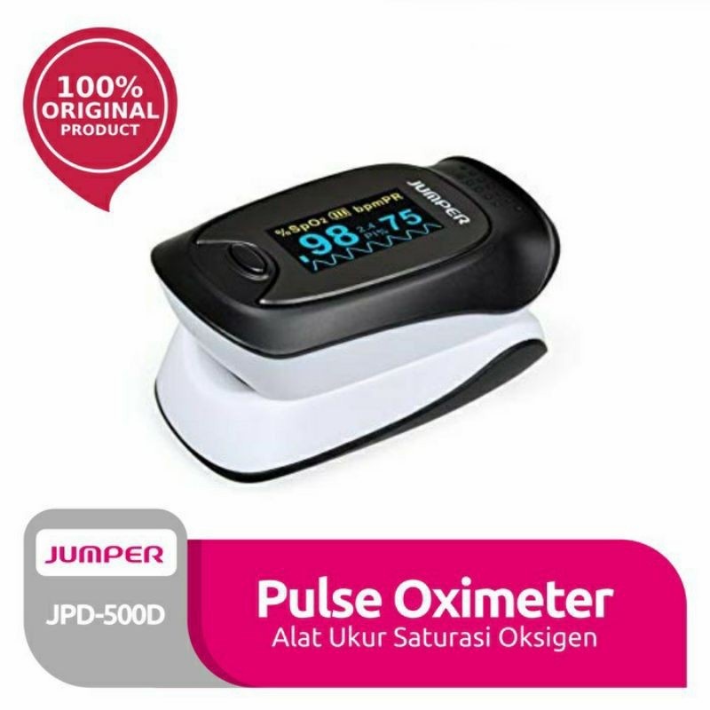 Jual Jumper JPD-500D Pulse Oximeter | Alat Saturasi SpO2 Oksigen ...