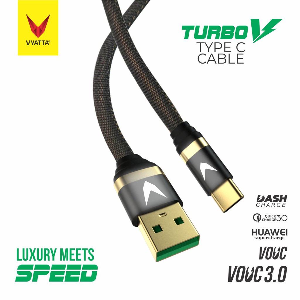 Jual VYATTA V CABLE KABEL DATA TYPE C USB CABLE VOOC HUAWEI SUPER ...