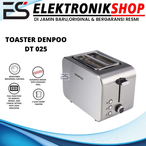 Jual ES - Denpoo Oven Toaster Pemanggang Roti Elektrik DT 025 SD ...