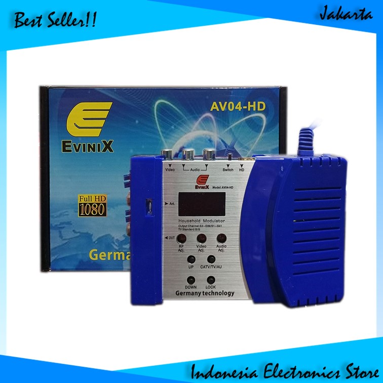 Jual Converter AV HDMI To RF VHF UHF Skyview Evinix Modulator Bergaransi IES | Shopee Indonesia