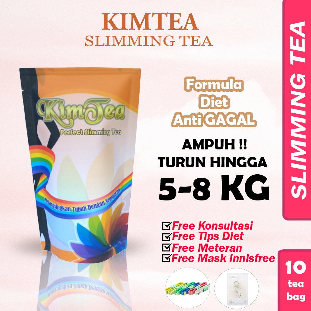Jual Kimtea Slimming Tea Teh Diet Detox Pelangsing Penurun Berat Badan Teh Diet Pelangsing ...