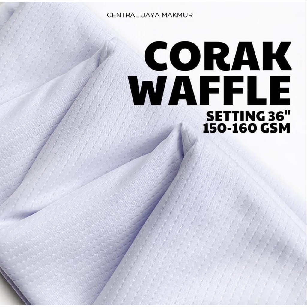 Jual KAIN DRYFIT CORAK WAFFLE | Shopee Indonesia