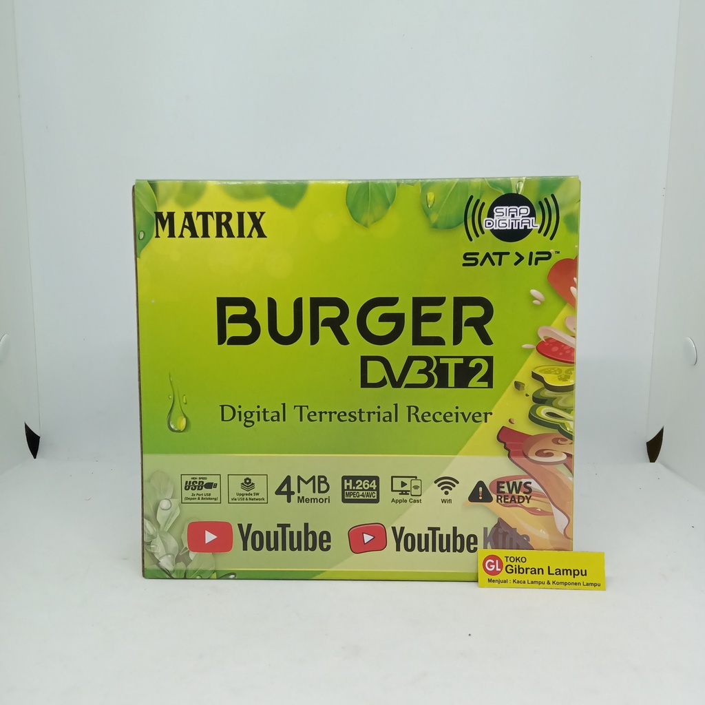 Jual STB Matrix Burger - Set Top Box Matrix Burger DVB T2 - STB TV ...