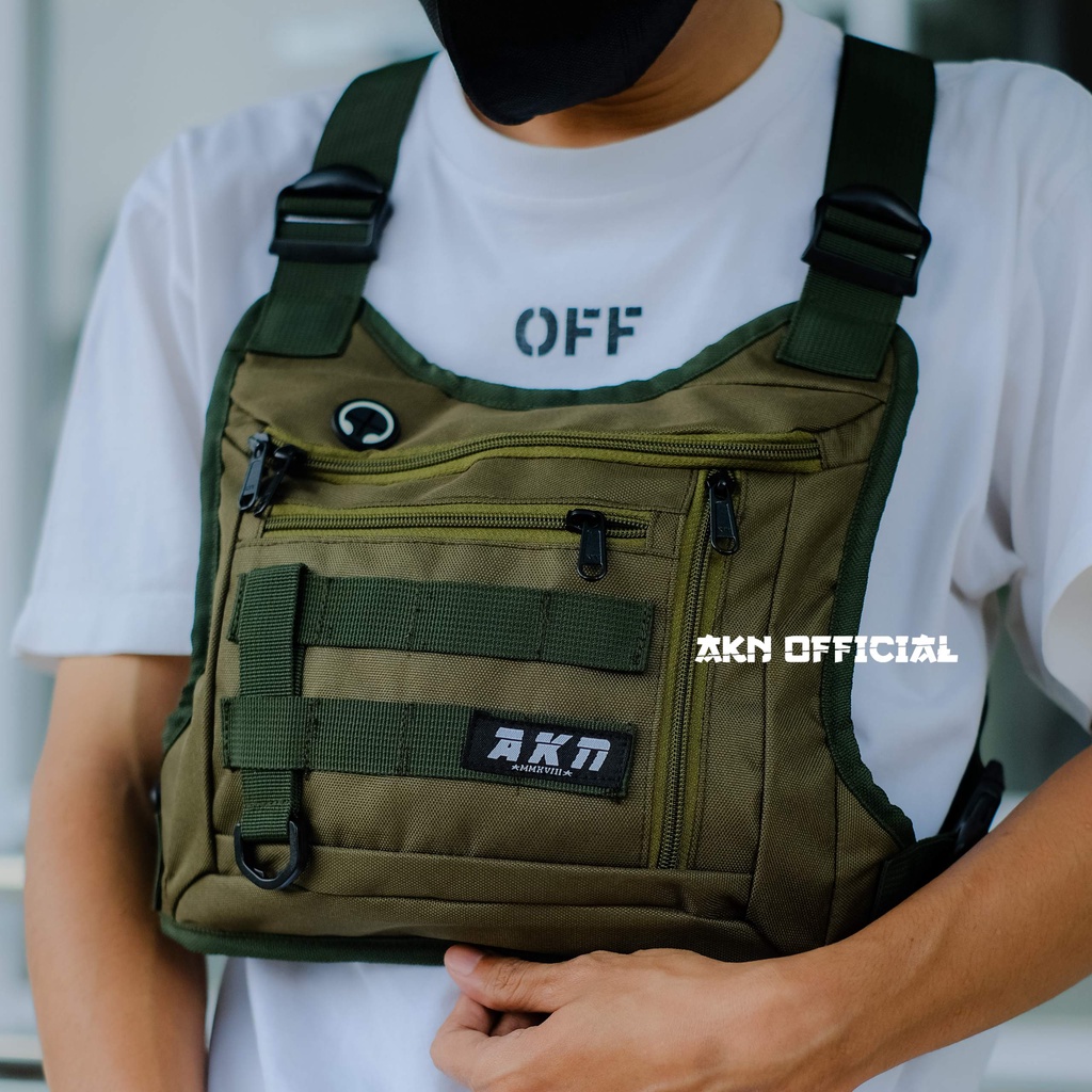 Jual TAS Chest Bag Dada Pria Aventury Tas Dada Pria Terbaru Kekinian ...
