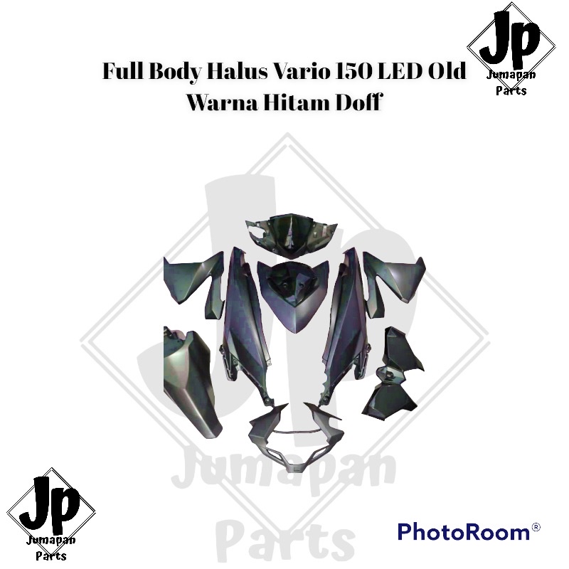 Jual Full Bodi Body Halus Alus Honda Vario 150 LED OLD Warna Hitam Doff ...