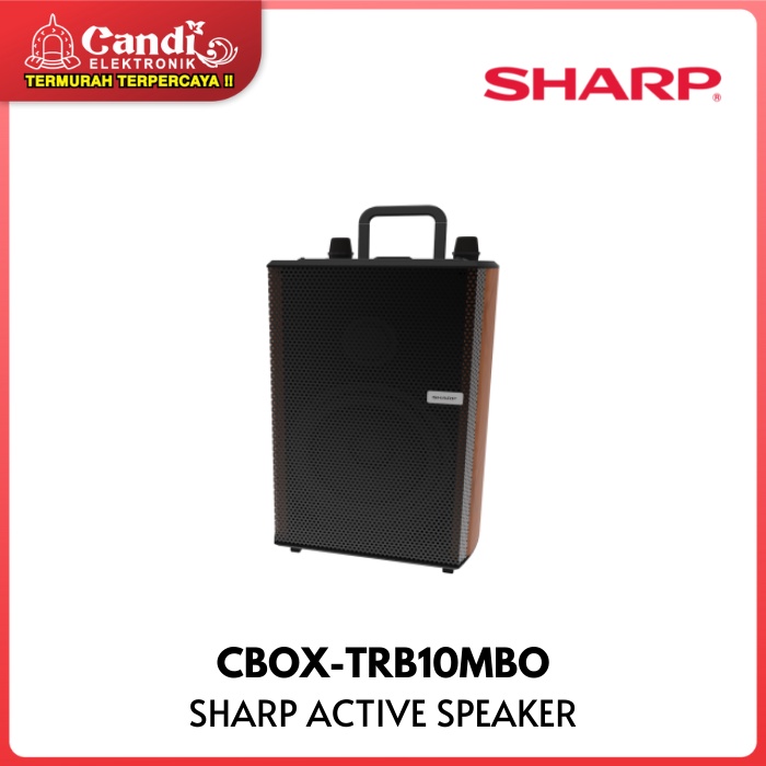 Jual SHARP Active Speaker Big Woofer 10 Inch CBOX-TRB10MBO | Shopee ...
