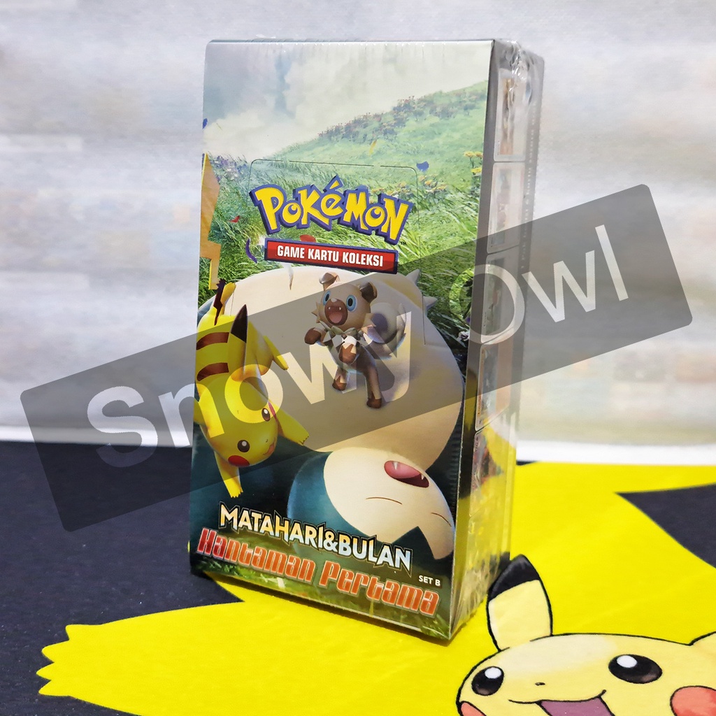 Jual Pokemon Trading Card Game Booster Box B Hantaman Pertama Kartu Pokemon TCG Indonesia ...