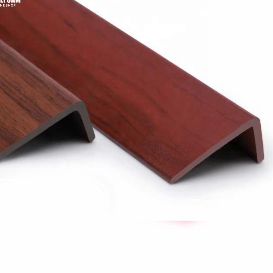 Jual Terbaru--Lis siku Lantai PVC / Plinth Lantai PVC Panjang 2,4 Meter ...