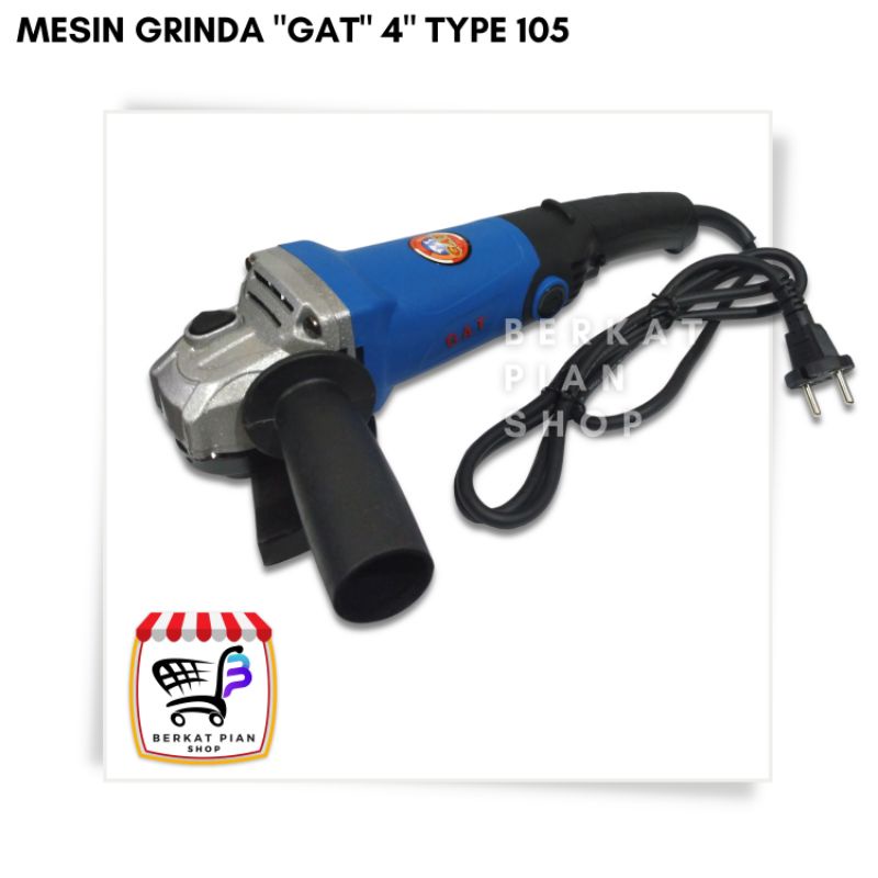 Jual Mesin Gerinda GAT 105 Grinda Tangan | Gurinda 4 inch | Shopee ...