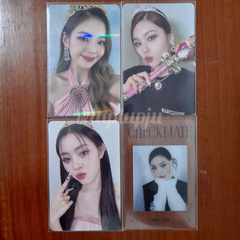 Jual ITZY CHECKMATE PC PHOTOCARD BENEFIT LIA SOUNDWAVE CROWN, PC ALBUM ...