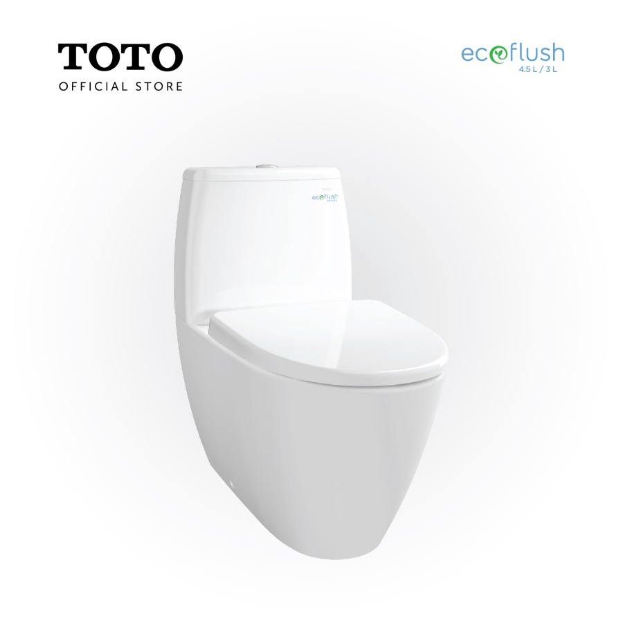 Jual TOTO CLOSED COUPLE TOILET DUAL FLUSH S / KLOSET DUDUK CW635PJ ...