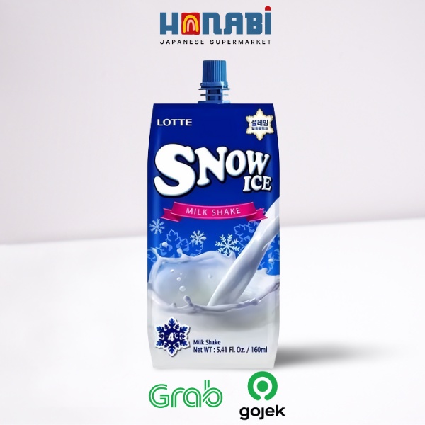 Jual Lotte Snow Ice Milk Shake 170ml - Ice Cream Korea Made In Korea ...
