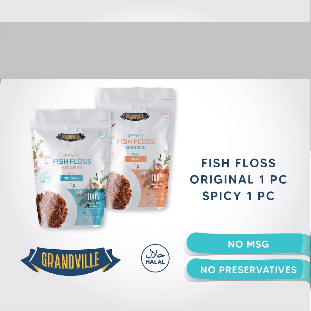 Jual Grandville Fish Floss 100gr | Shopee Indonesia