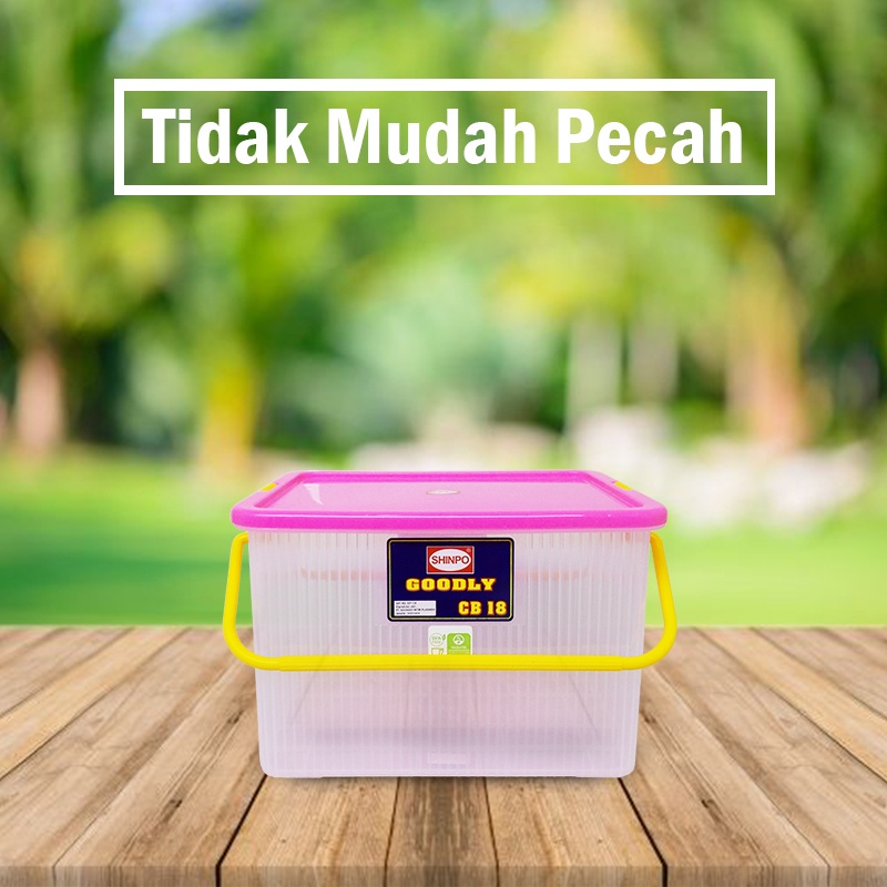 Jual BN - Shinpo 134 CB 18 Container Goodly Box Plastik dengan Handle ...