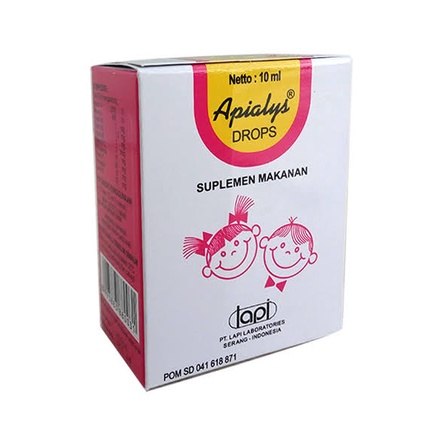 Jual Apialys DROPS 10ml Multivitamin Dan Suplemen Makanan ORIGINAL-BPOM ...