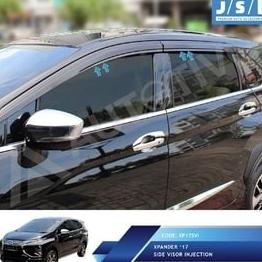 Jual Mitsubishi Xpander Talang Air Mobil Jsl Model Injection / Side Visor | Shopee Indonesia