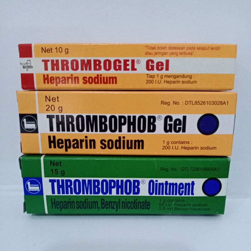 Jual Thrombogel THROMBOPHOB GEL untuk terbentur, kepentok, memar akibat ...