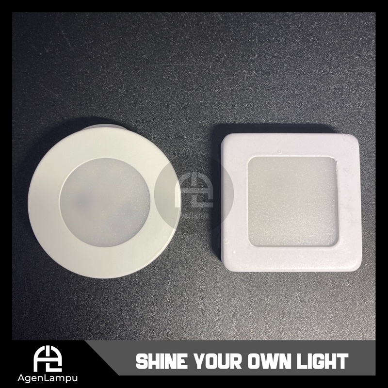 Jual LAMPU LEMARI CABINET LED OB TIPIS 3 WATT 6500K | Shopee Indonesia