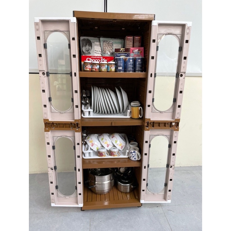 Jual CLUB PLASTIC RAK SERBA GUNA RAK PIRING PLASTIC DR2-UGMin-GL4 ...