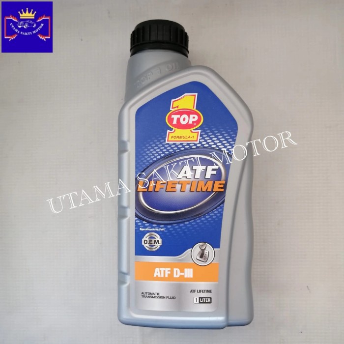Jual Oli ATF TOP 1 POWER STEERING FLUID DEXRON 3 1 Liter | Shopee Indonesia