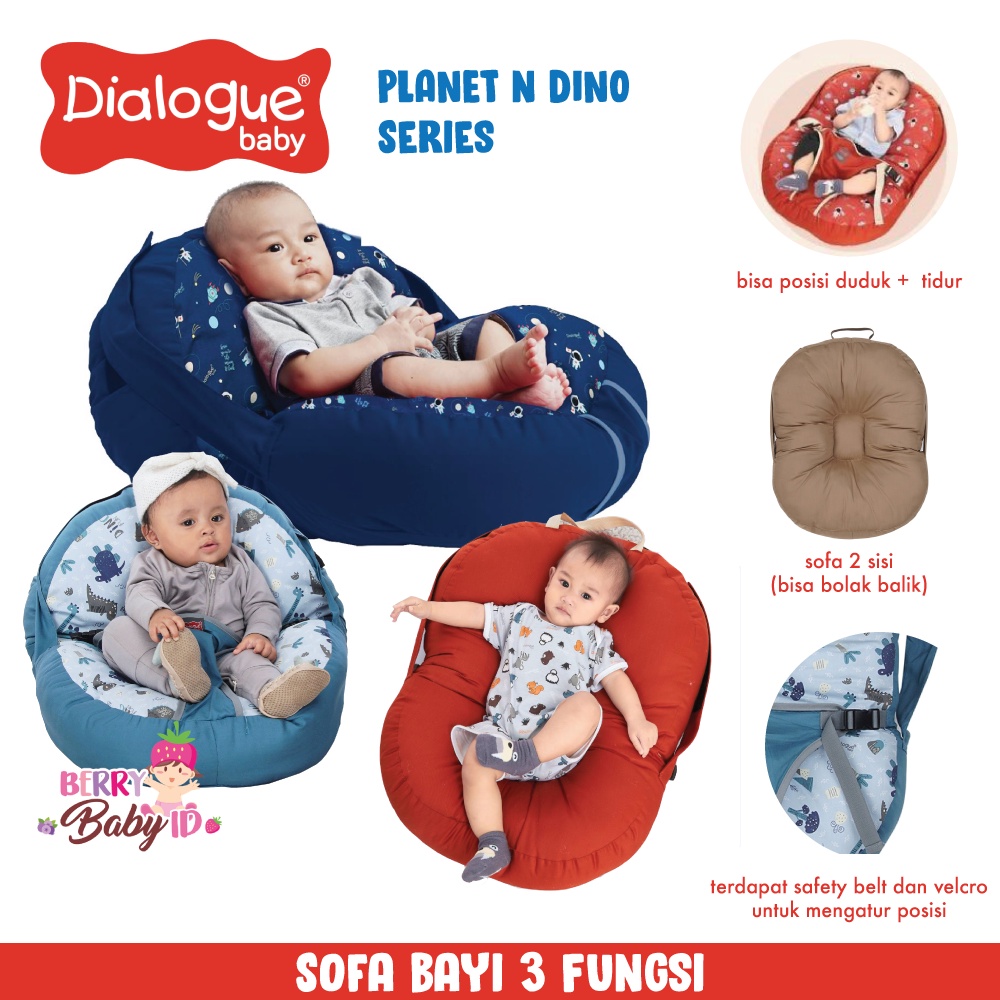Jual Berry Baby - Dialogue Baby Sofa Bayi 3in1 Kasur Multifungsi Planet ...