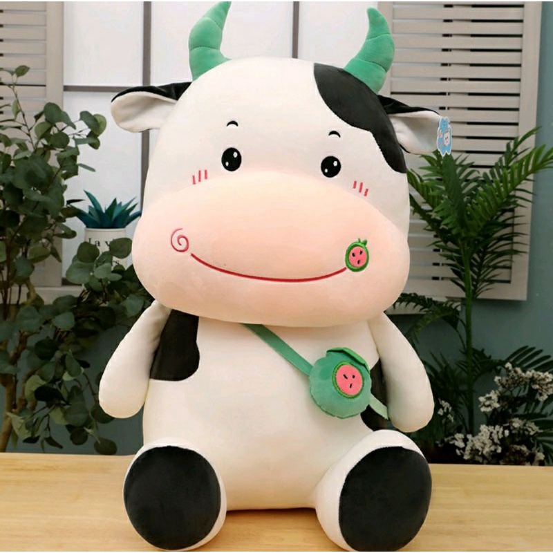 Jual Jumbo Size !! Boneka Cow Sapi Gembul Import. | Shopee Indonesia
