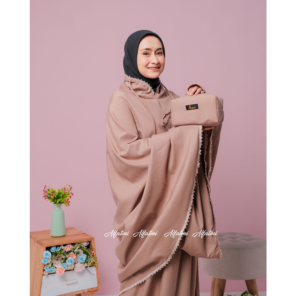 Jual MUKENA TRAVELING 2 in 1 KATUN PREMIUM DEWASA TAS CANTIK SIMPLE ...