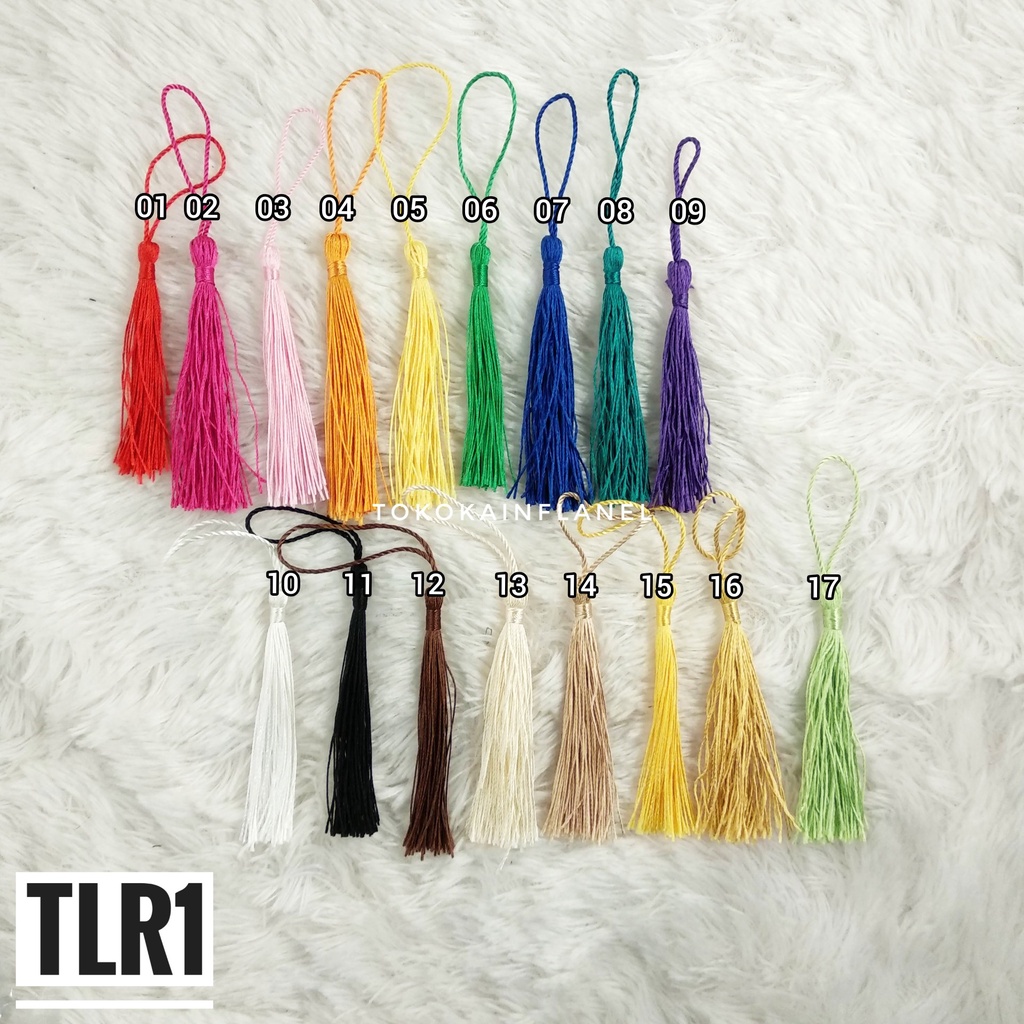 Jual Tali Rumbai / Tassel Per Satuan (Tlr1 ) | Shopee Indonesia