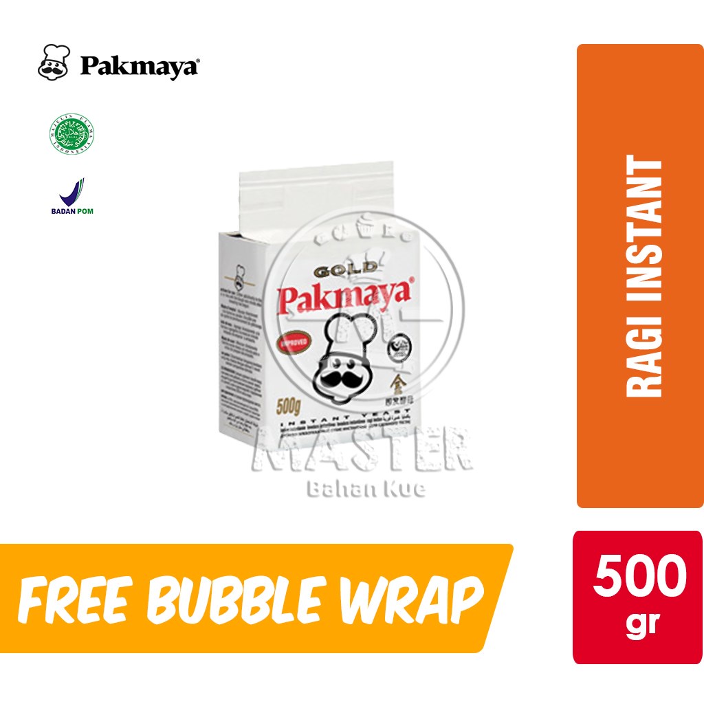 Jual Pakmaya Gold Ragi Instant / Instant Dry Yeast [500 gr] | Shopee ...