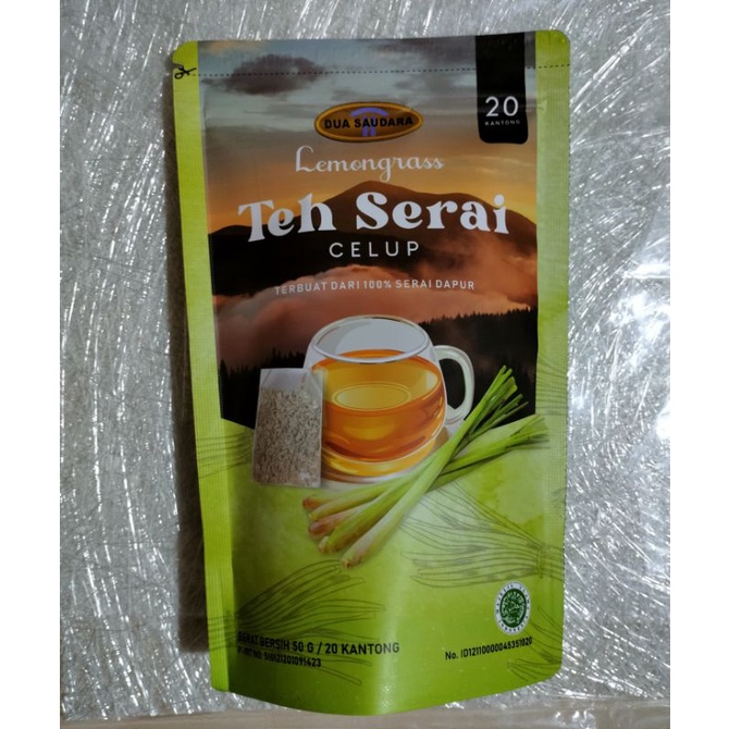 Jual Teh alami sereh/serai/ lemongrass 20 bag/ Bks @ 2,5 gram | Shopee ...